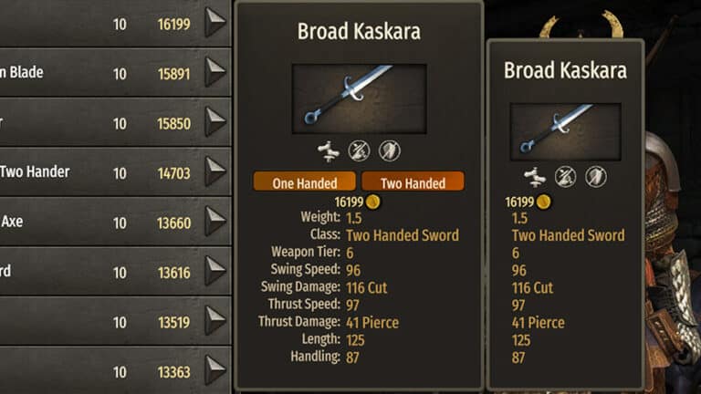 Mount & Blade 2: Bannerlord - What Are the Best Weapons? - Gamer Empire