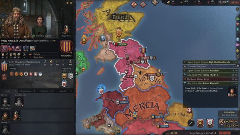 Crusader Kings 3 - 10 Hardest Starts (Locations & Characters) - Gamer ...