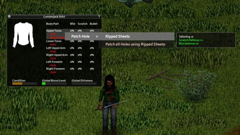 Project Zomboid – How to Repair Clothes - Gamer Empire