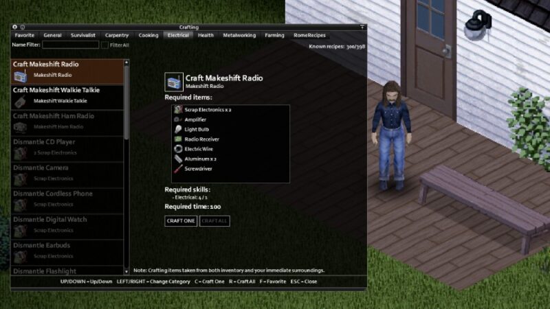 Project Zomboid – How to Level Up Electrical - Gamer Empire