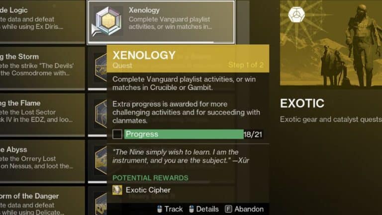 Destiny 2 – How to Get Exotic Cipher - Gamer Empire