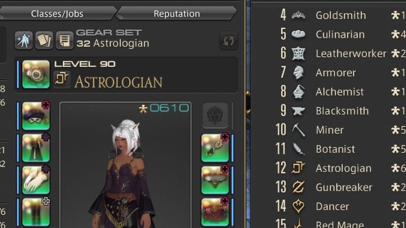 FFXIV - How to Change Class - Gamer Empire
