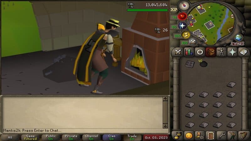 Old School RuneScape (OSRS) - How to Make Cannonballs - Gamer Empire