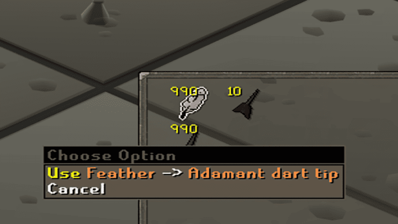 Old School RuneScape (OSRS) - How to Make Darts - Gamer Empire