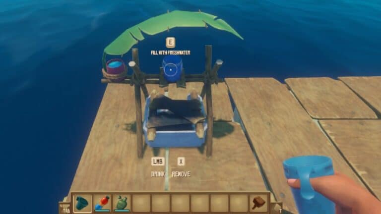 Raft – How to Get Water (Saltwater & Drinkable Freshwater) - Gamer Empire