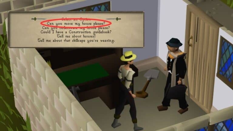 Old School RuneScape (OSRS) – How to Move Your House - Gamer Empire